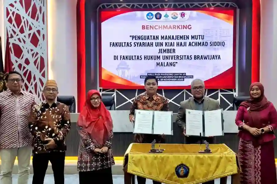 Fakultas Syariah UIN KHAS Jember dan FH Unibraw Resmi Jalin Kerja Sama ...